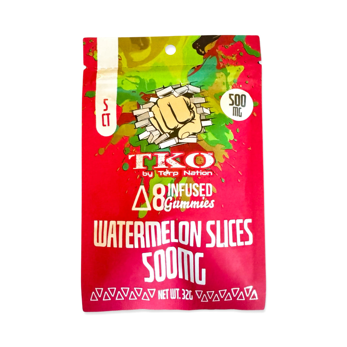 Delta 8 THC Gummy Watermelon Slices - Tasty, Euphoric & Very Relaxing