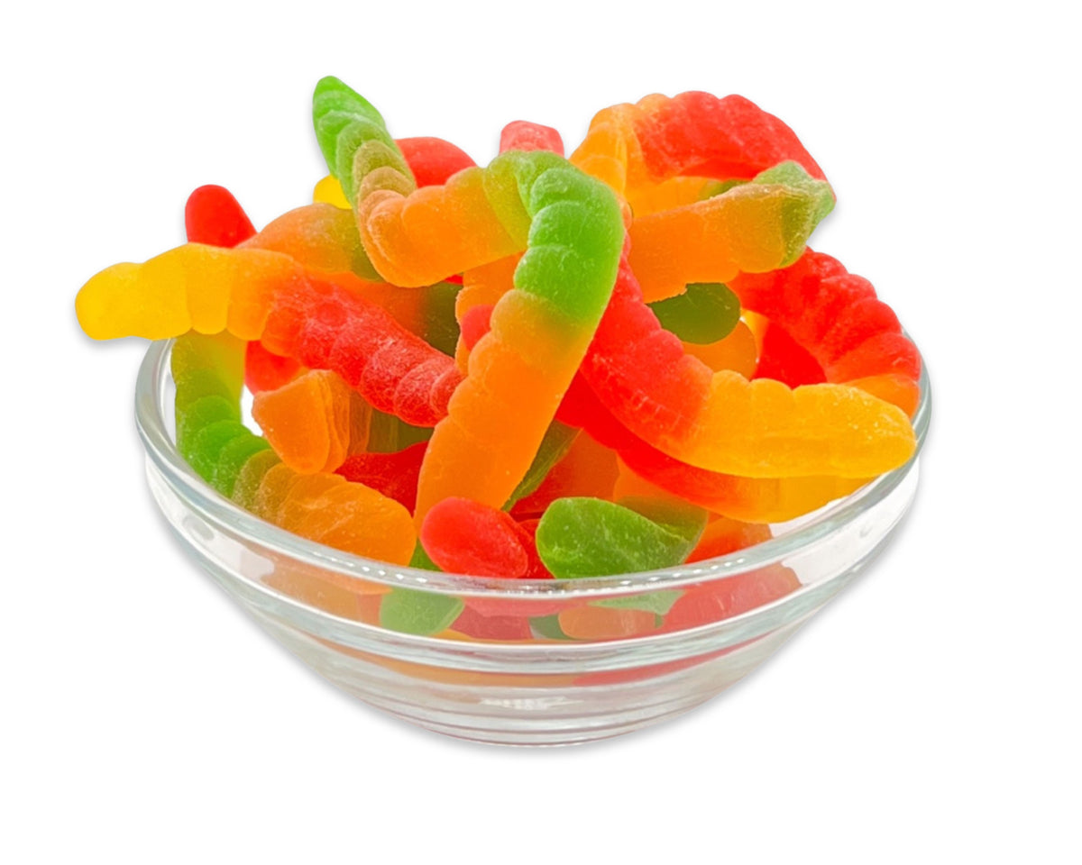 Full Spectrum CBD Clear Gummy Worms 1500mg